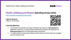 Spending money online - BBC Teach