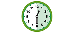 Half past - Maths - Learning with BBC Bitesize