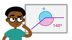 Calculate angles around a point - KS2 Maths - BBC Bitesize