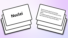 GCSE Physics flashcards - atomic structure - BBC Bitesize