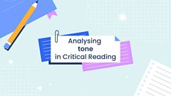 Critical Reading - Higher English - BBC Bitesize