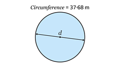 How to calculate circumference and arc length - BBC Bitesize