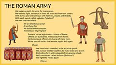 KS2 History - The Romans: The Roman Army song - BBC Teach