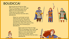 KS2 History - The Romans. Song: 'Boudicca!' - BBC Teach