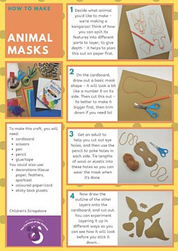 BBC Radio 3 - BBC Proms - How to make animal masks