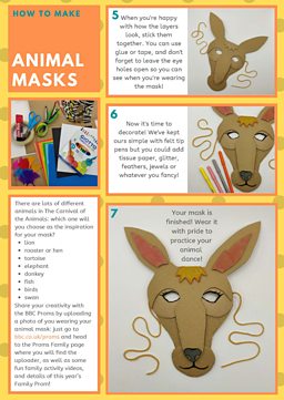 BBC Radio 3 - BBC Proms - How to make animal masks