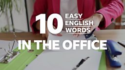 BBC Learning English - 10 Easy English Words / Tableware
