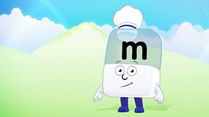 Alphablocks - Magic Words: 13. Meet Alphablock M - BBC iPlayer