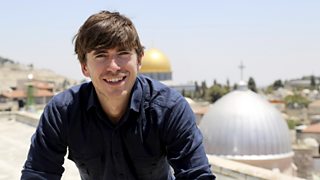 BBC Two - Pilgrimage with Simon Reeve, Episode 3, Simon Reeve in Bethlehem