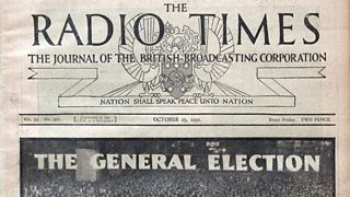 The Radio Times and the election - History of the BBC