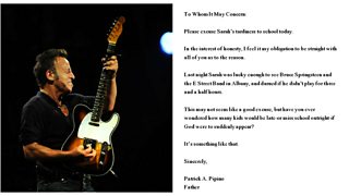 BBC Radio 2 - Simon Mayo Drivetime - When Simon met Springsteen