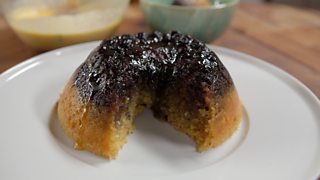 Blueberry steamed sponge pudding recipe - BBC Food
