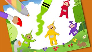 Teletubbies Make a Picture - CBeebies