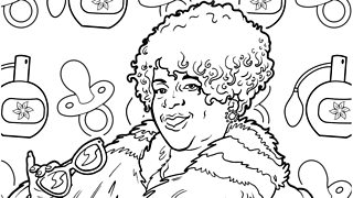 Cbbc Tracy Beaker Colouring Pages Page 3 Sketch Coloring Page