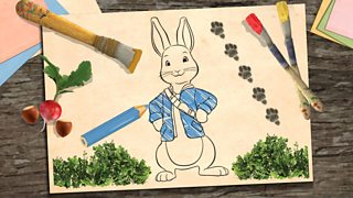Make a Peter Rabbit Picture - CBeebies