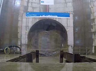 Breakthrough for £100m Shieldhall Tunnel project - BBC News