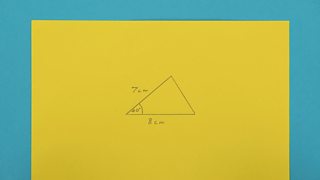 How to construct triangles - BBC Bitesize