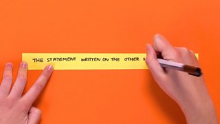 How to make a logical paradox - BBC Bitesize