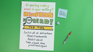 How to proofread - BBC Bitesize