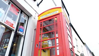 Red phone boxes put up for adoption across Wales for £1 - BBC News
