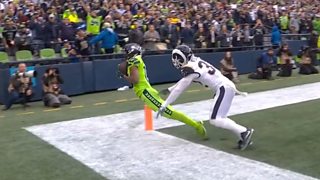 Tyler Lockett scores a toe-tap touchdown in Seattle Seahawks win over ...