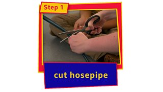 Make a hosepipe horn: Musical activities for children - BBC Teach