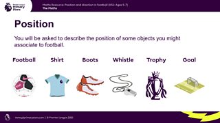 Learn to describe position - Maths - Learning with BBC Bitesize
