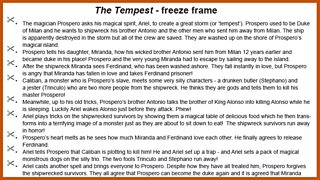 KS2 English: The Tempest - Episode 8 - BBC Teach