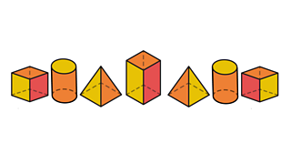 Patterns with 2D and 3D shapes - Maths - Learning with BBC Bitesize