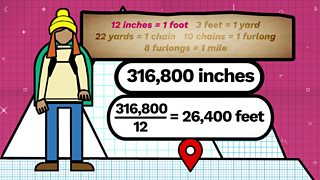 Maths Week Scotland 2021 - Problem 2 - A very long walk? - BBC Bitesize