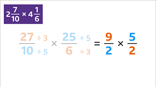 Learn how to multiply fractions – KS3 Maths – BBC Bitesize - BBC Bitesize
