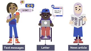 Examining different text types - BBC Bitesize