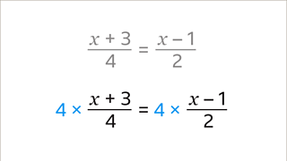 Solving equations with fractions - KS3 Maths - BBC Bitesize