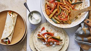 Vegetarian family £1 recipes meal plan - BBC Food