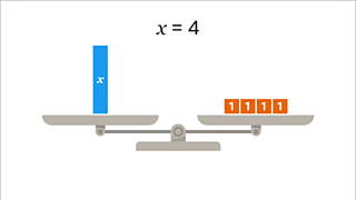 Solve equations with 𝒙 on both sides - KS3 Maths - BBC Bitesize