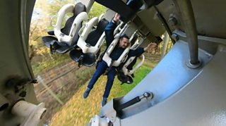 Nemesis: Alton Towers begins testing of rebuilt Nemesis ride - BBC News