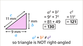 Pythagoras' theorem - Part 1 - KS3 Maths - BBC Bitesize - BBC Bitesize