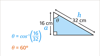 Finding angles in right-angled triangles - KS3 Maths - BBC Bitesize