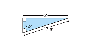 Finding the length of a side in a right-angled triangle - KS3 Maths ...