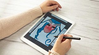 Illustration and drawing apps - Drawing techniques - AQA - GCSE Art and ...
