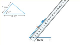 Constructing triangles - KS3 Maths - BBC Bitesize