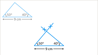 Constructing triangles - KS3 Maths - BBC Bitesize