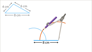 Constructing triangles - KS3 Maths - BBC Bitesize - BBC Bitesize
