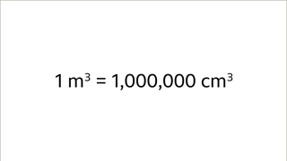 Converting metric units for area and volume - KS3 Maths - BBC Bitesize ...