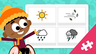 Match the item to the weather - EYFS - Reception - BBC Bitesize