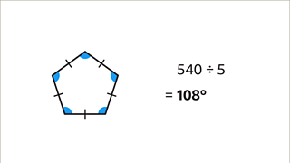 Polygons - sum of interior angles - KS3 Maths - BBC Bitesize