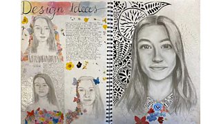 Portraiture - Observational drawing - AQA - GCSE Art and Design ...
