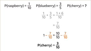Sum of probabilities - KS3 Maths - BBC Bitesize