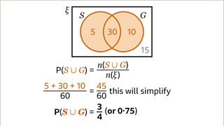 How to find probabilities from Venn diagrams - KS3 Maths - BBC Bitesize ...