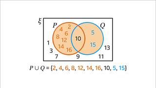 Union of two sets - KS3 Maths - BBC Bitesize